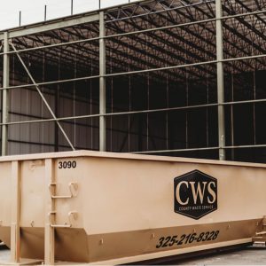 County Waste Service | Abilene & Brownwood, TX | Waste Disposal Company